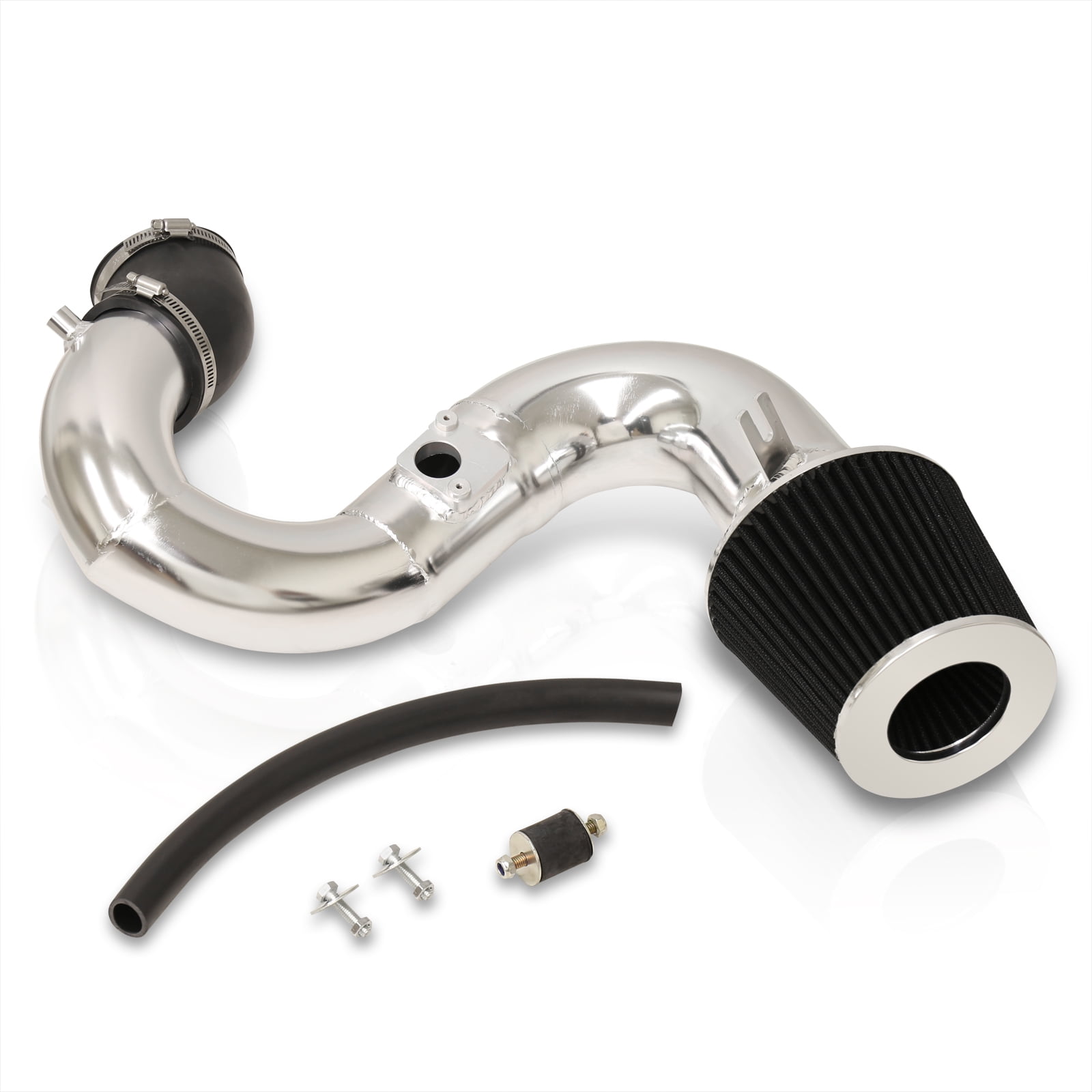 AJP Distributors JDM Cold Air Intake CAI Induction System Polished ...