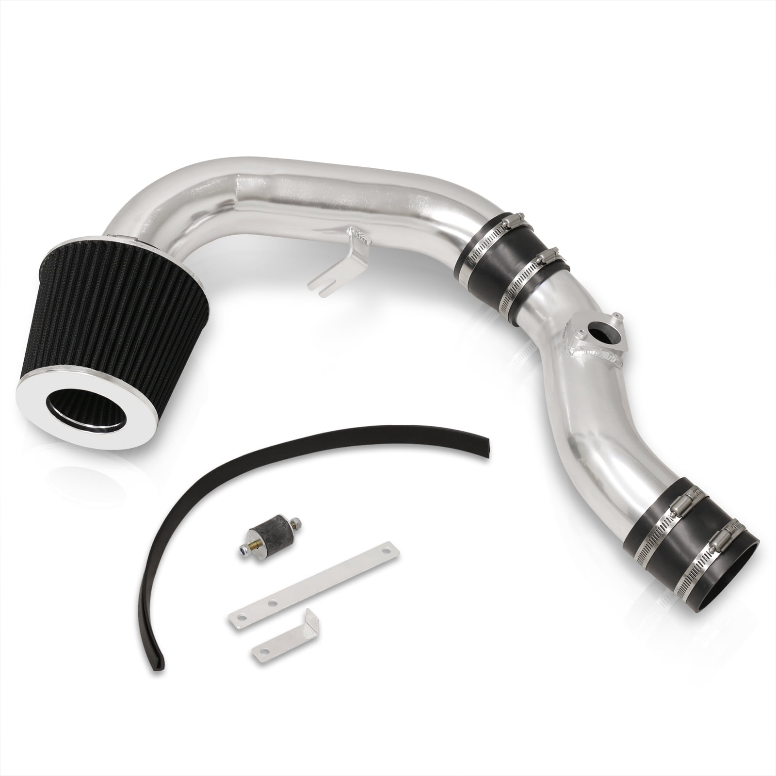AJP Distributors JDM Polish Cold Air Intake CAI Induction Aluminum Pipe ...