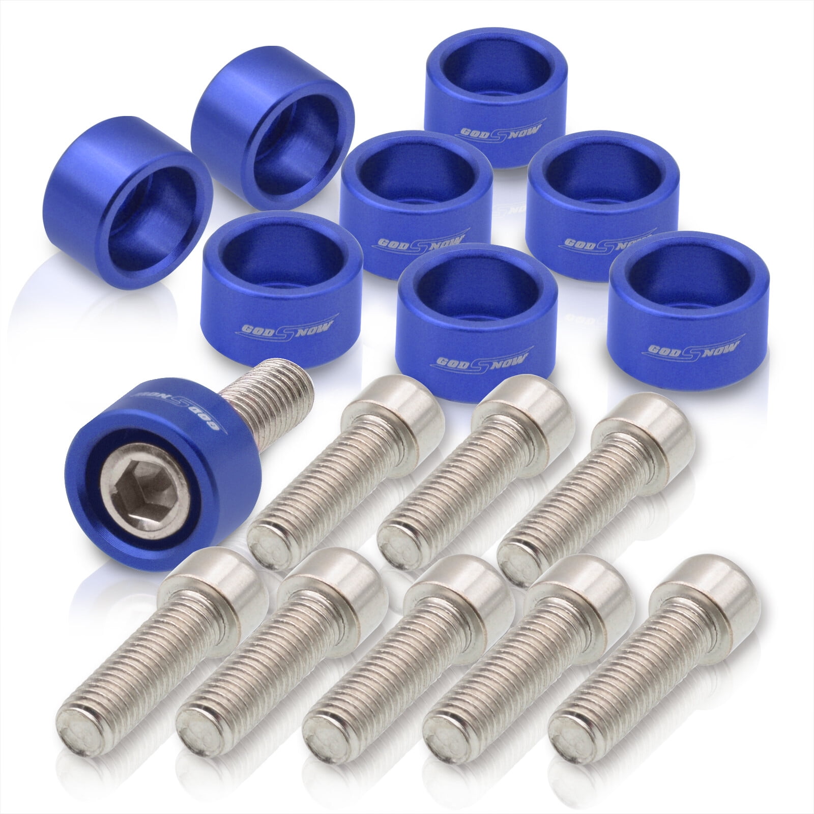 AJP Distributors Replacement Universal JDM 9-Piece T-6061 Billet ...