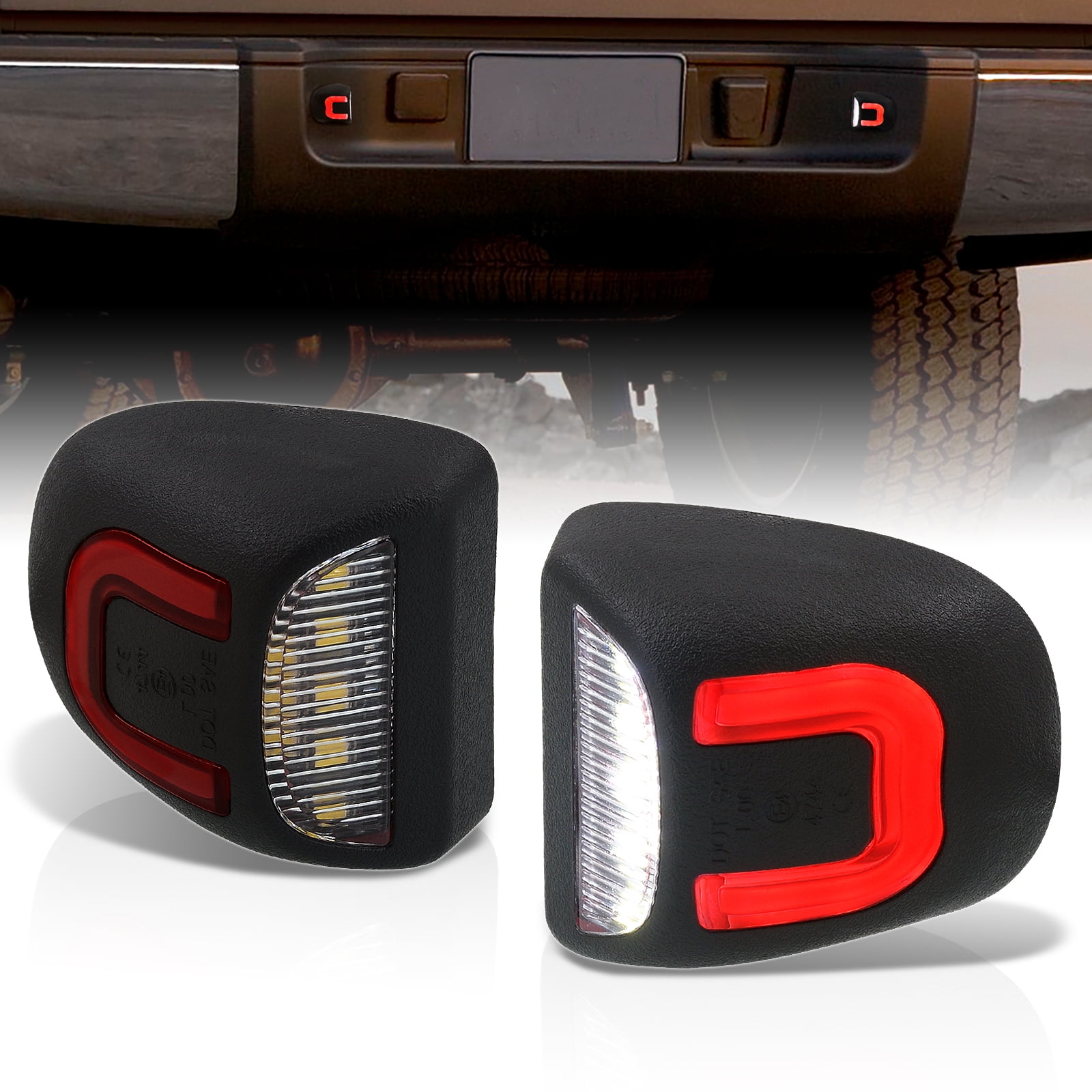 License Plate Bulb Replacement REPAIROCK LED License Plate Lights For ...