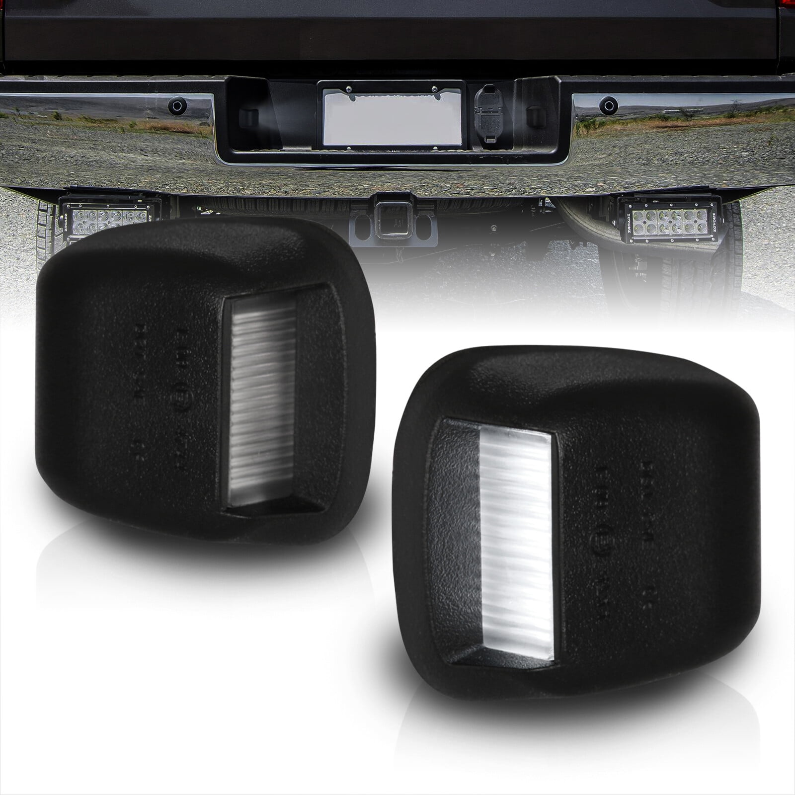 AJP Distributors White SMD LED License Plate Lights Tag Bumper Lamps ...