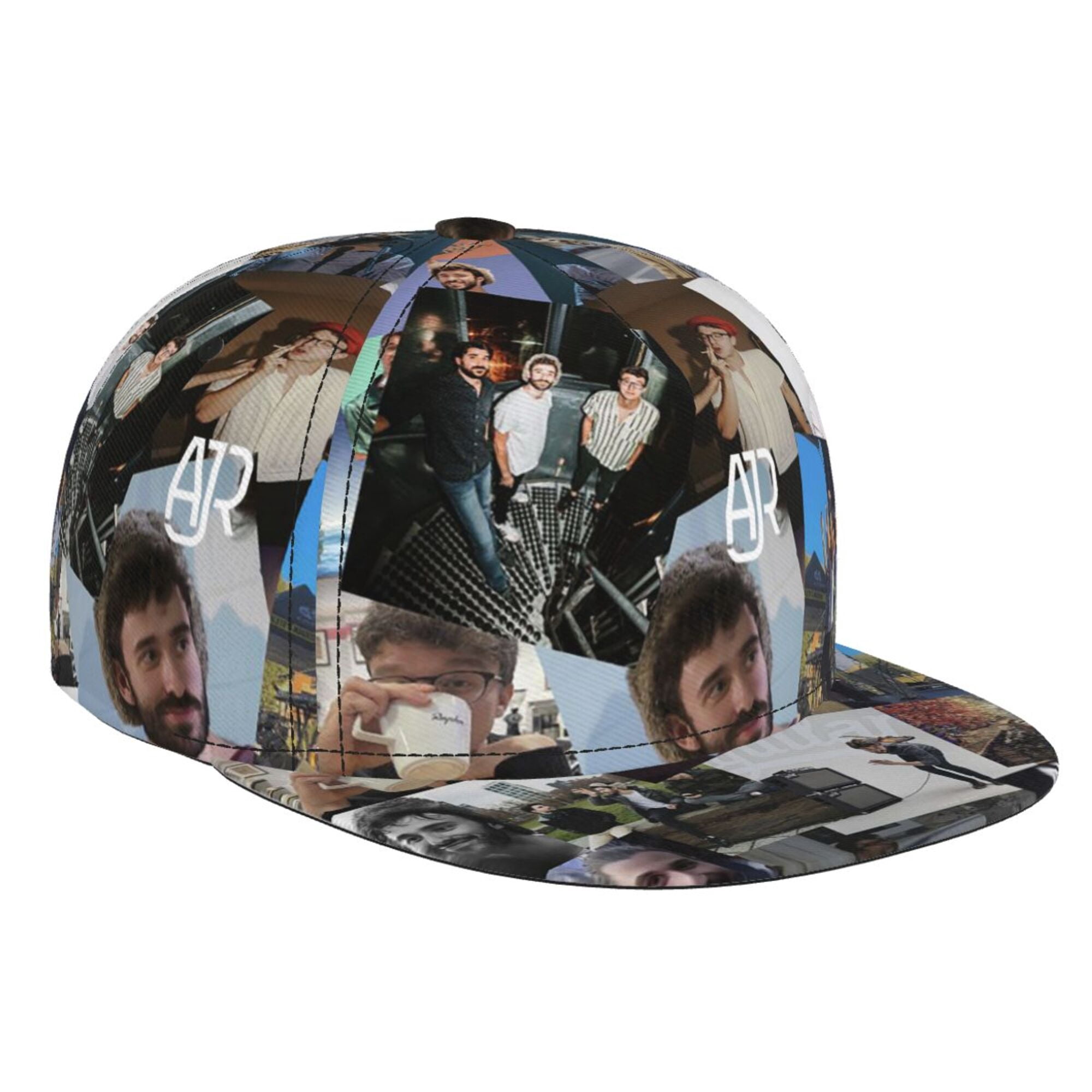 AJR Band Brim Bill Baseball Cap Adjustable Snapback Hat Hip Hop Dad ...