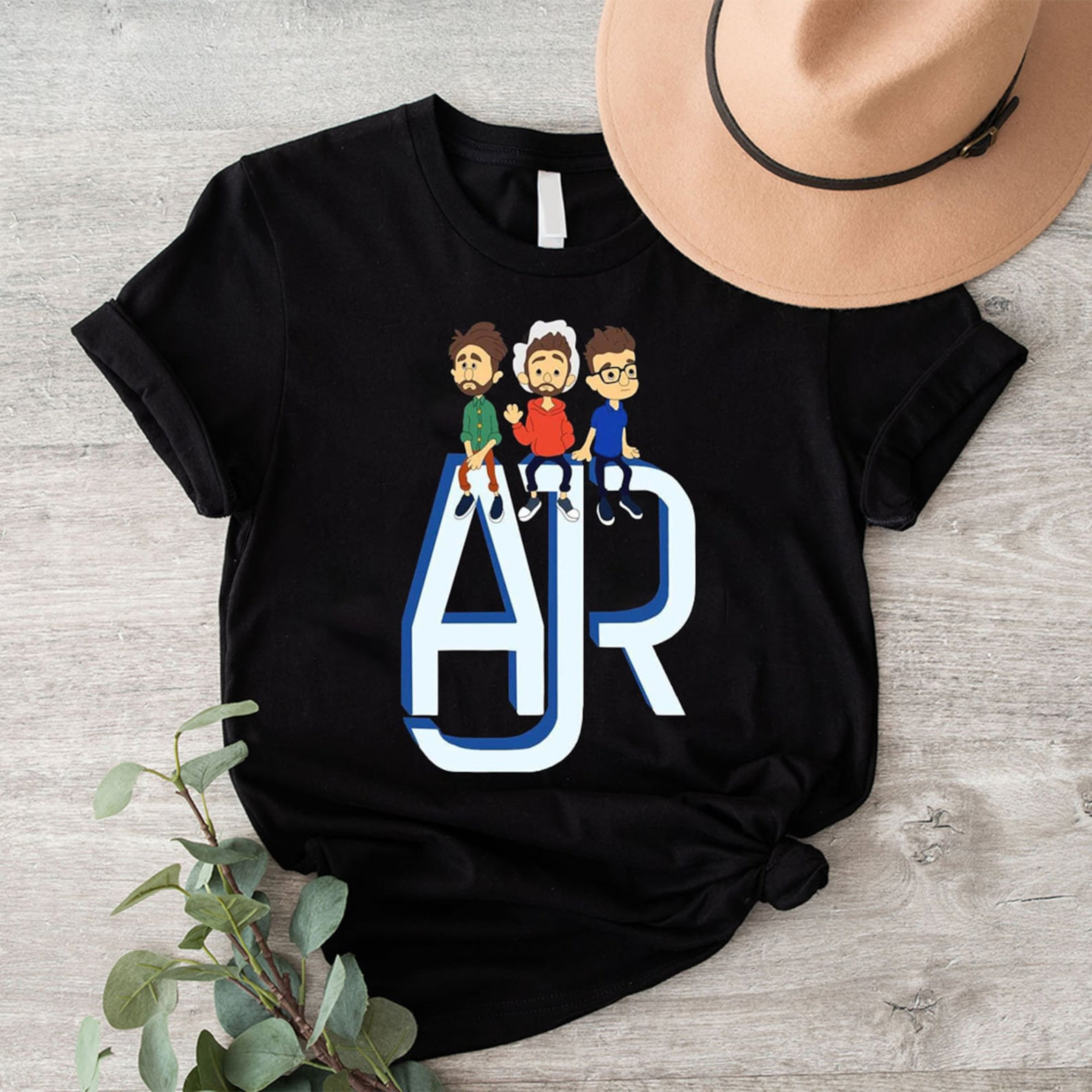 AJR Band Shirt, The Click Album Shirt, AJR Members Chibi Shirt, AJR ...