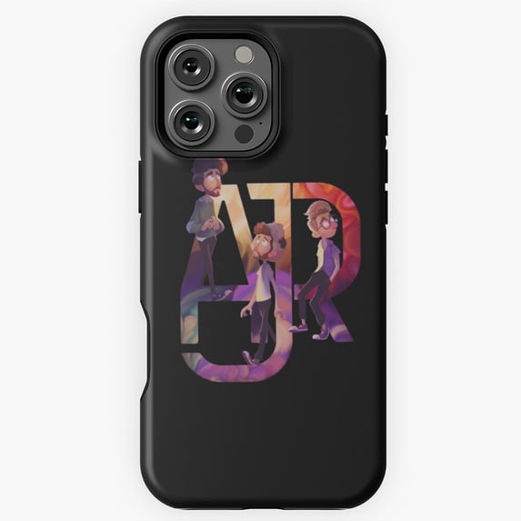 AJR Digital Art Indie Pop Band Music Phone Case for iPhone 16 15 14 13 ...