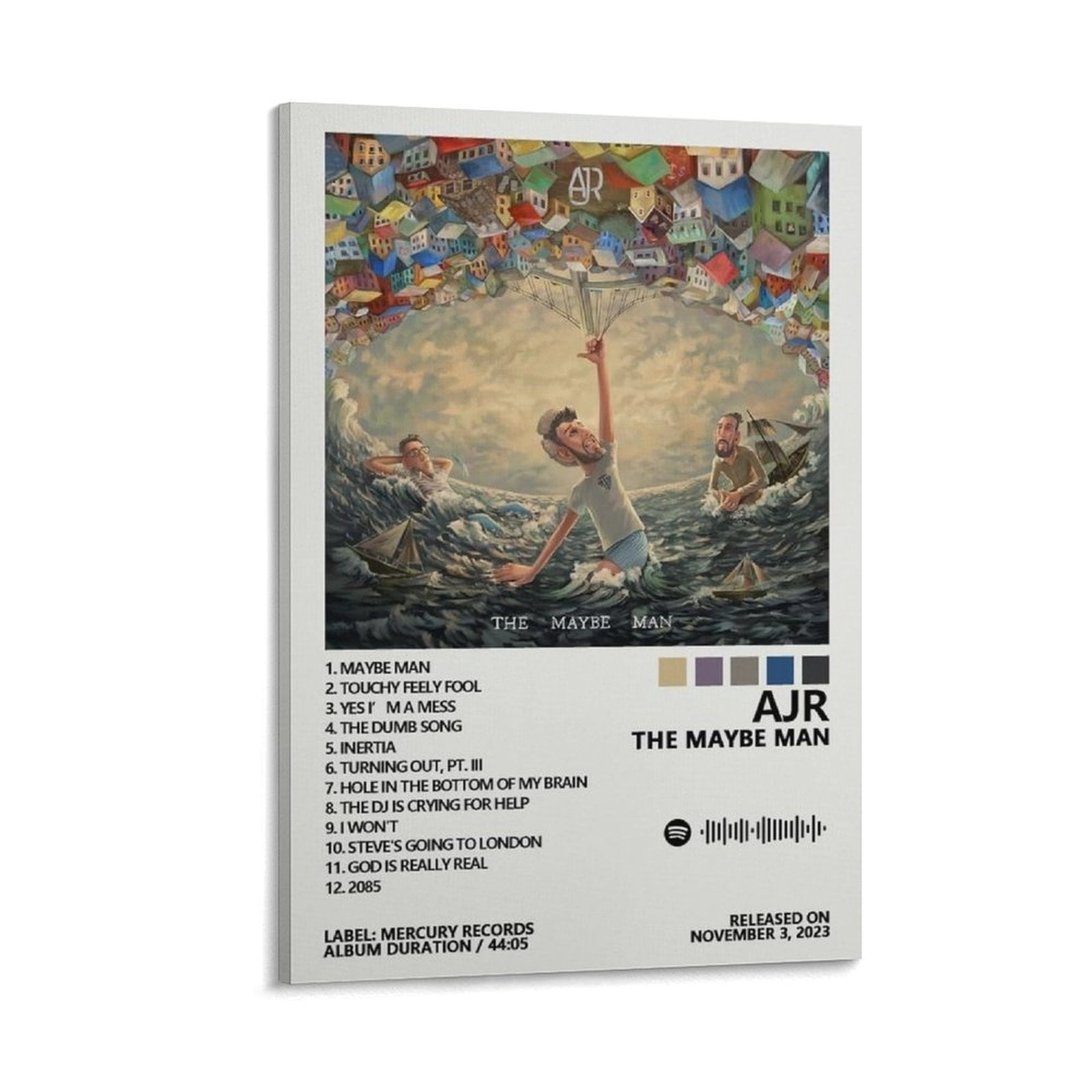 AJR The Maybe Man Frame-style24x36inch(60x90cm) - Walmart.com