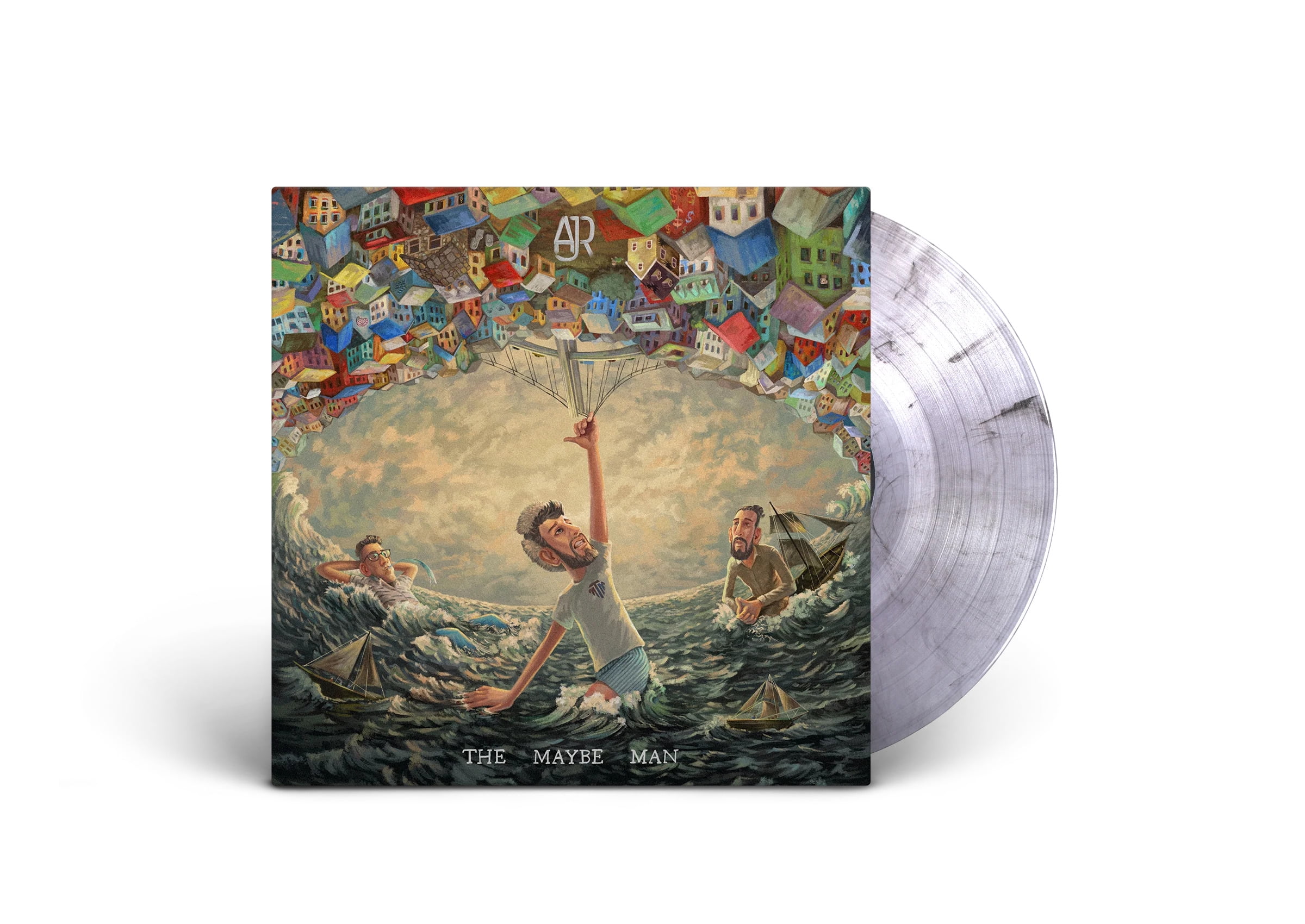 AJR The Maybe Man Stereo Album [Iridescent Pearlized Purple LP] Vinyl ...