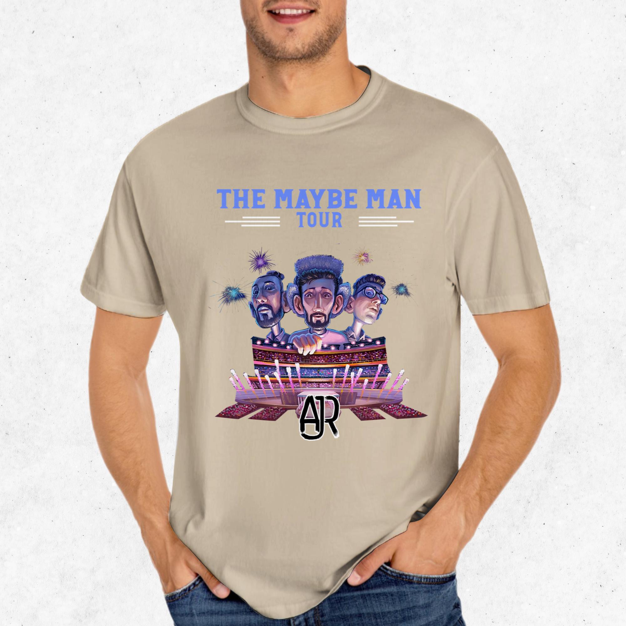 AJR The Maybe Man Tour 2024 Concert Tee Unisex All Size - Walmart.com