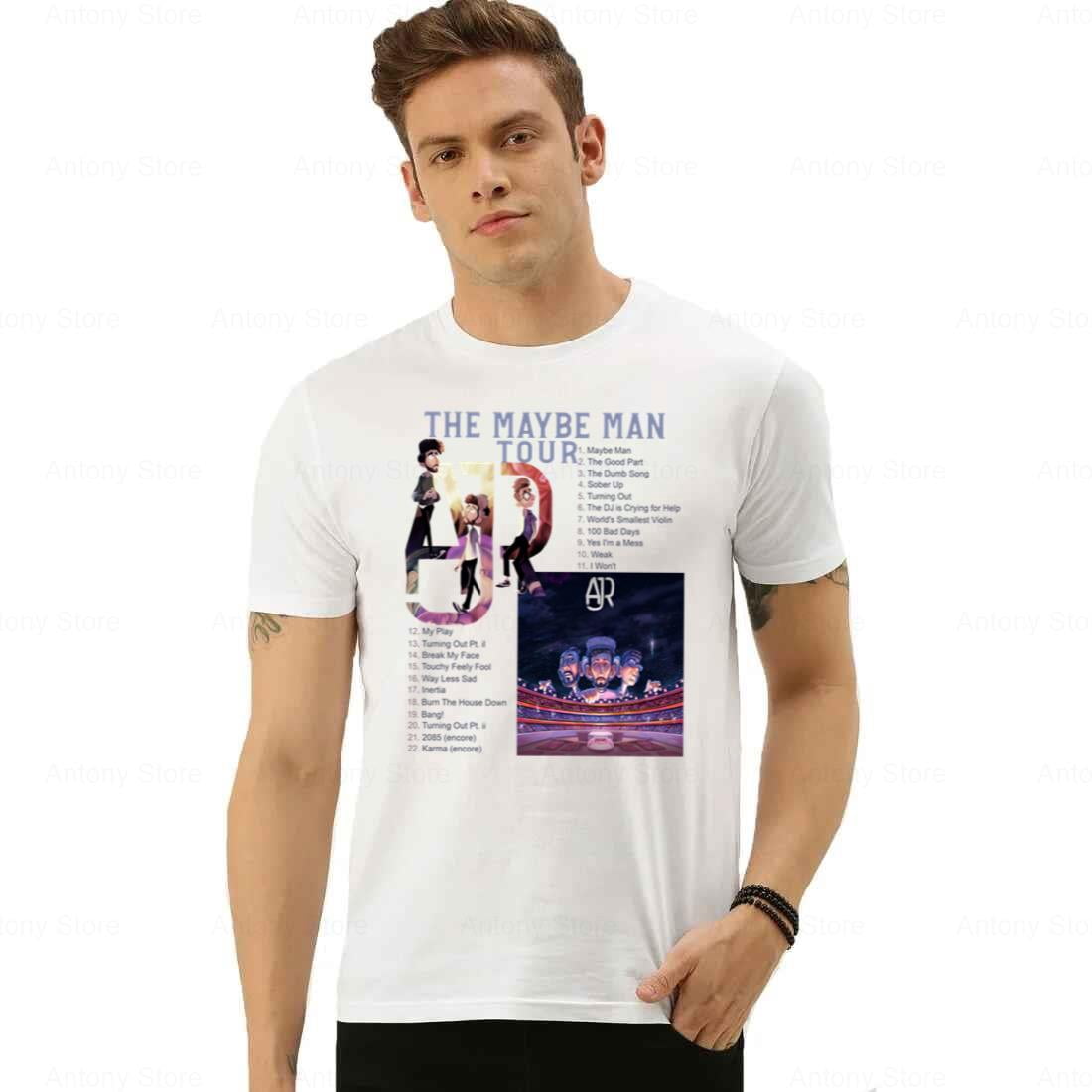 AJR The Maybe Man Tour 2024 Indie Pop Band Fan Unisex T-Shirt up to 5XL ...