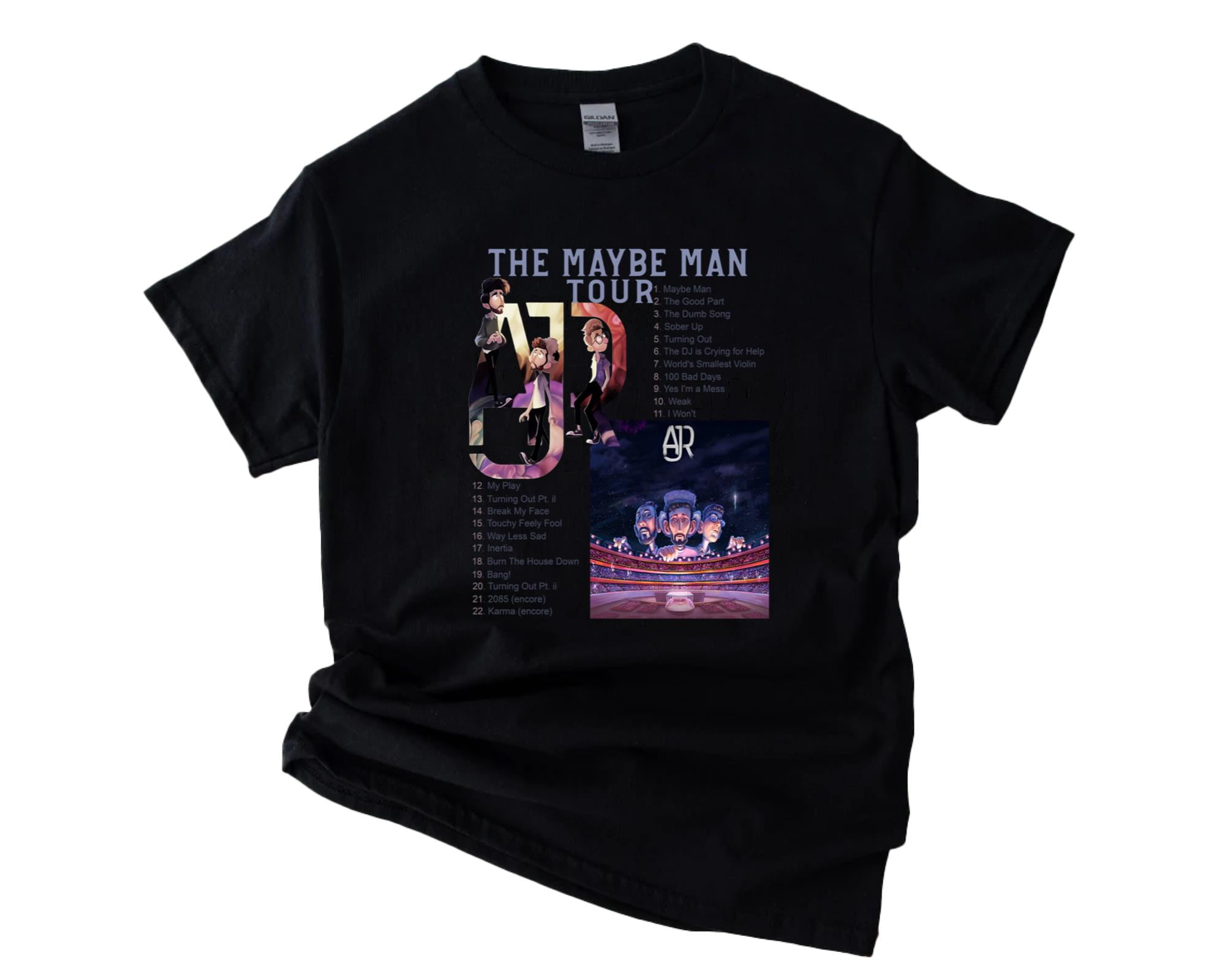 AJR The Maybe Man Tour 2024 Official Indie Pop Band Concert Unisex T ...
