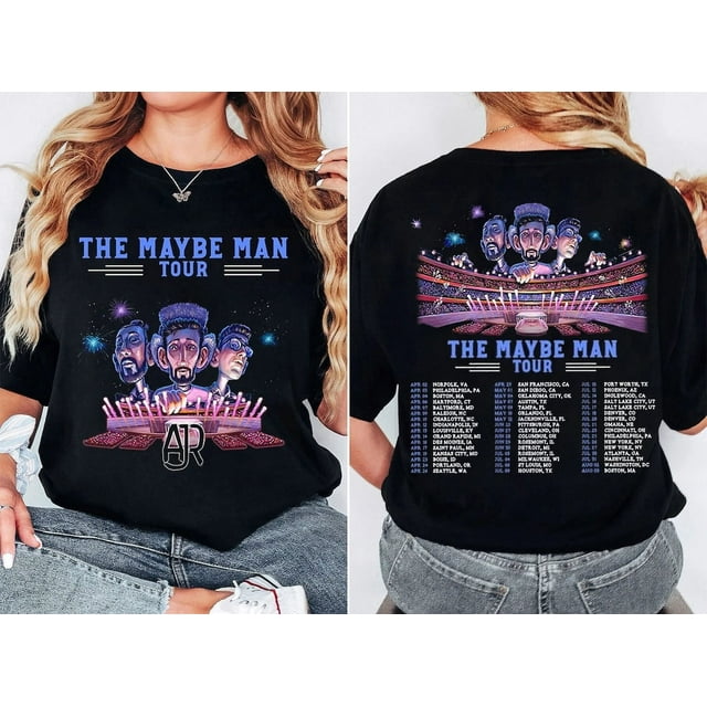 AJR The Maybe Man Tour 2024 Shirt, AJR Band Concert Shirt, Ajr 2024 ...