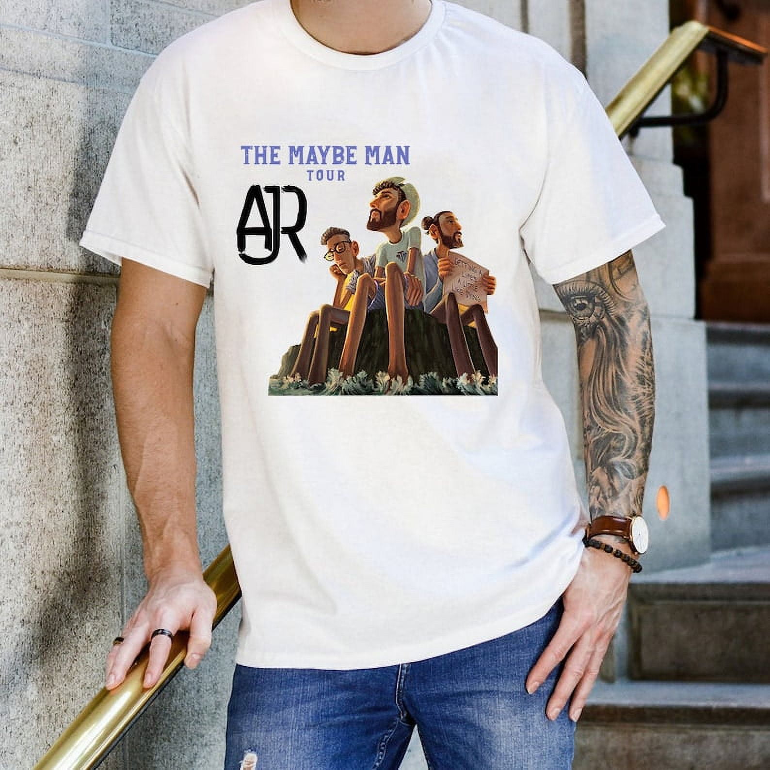 AJR The Maybe Man Tour 2024 Tour Shirt, AJR Band Fan Shirt, The Maybe ...