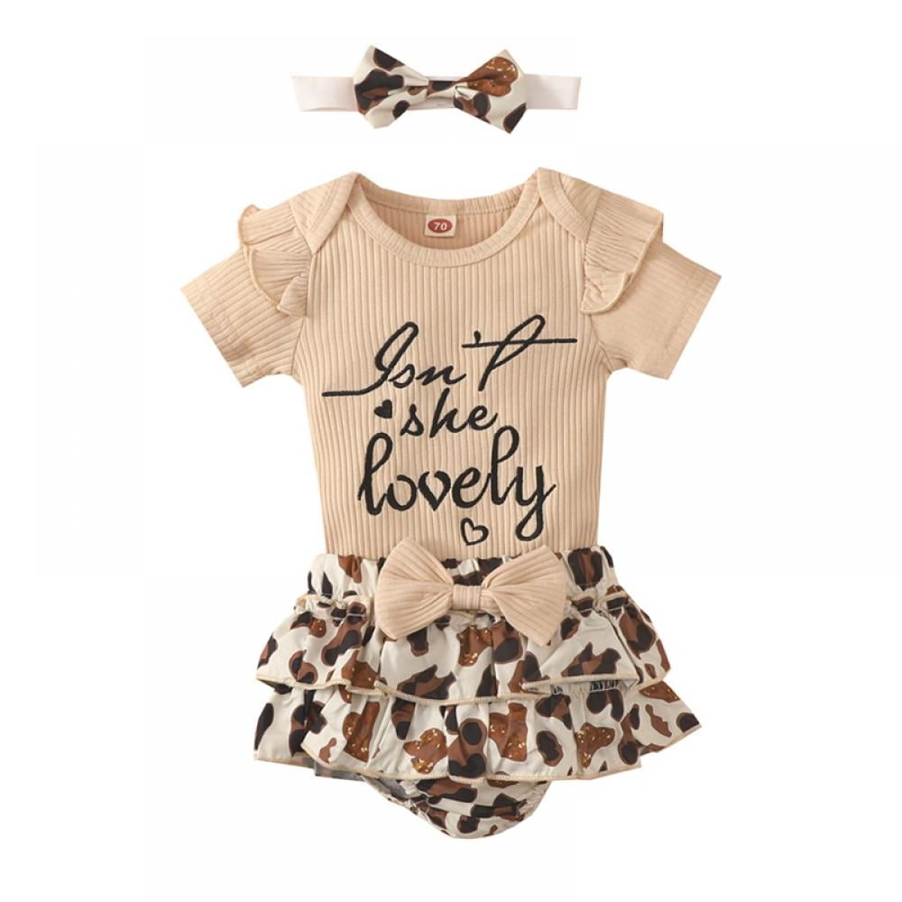 AJZIOJIRO 0-18M Baby Girl Ruffle Romper Cute Clothes Ruffle Romper ...