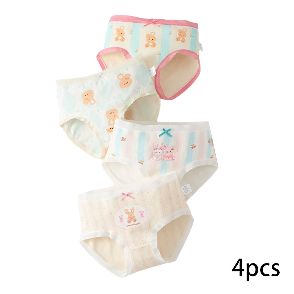 AJZIOJIRO 1-12T Kids Girls Briefs Pants Toddler Baby Cute Print ...