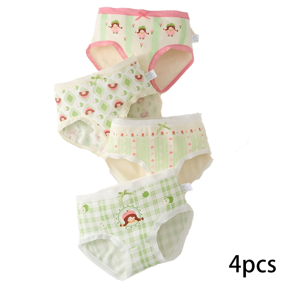 AJZIOJIRO 1-12T Kids Girls Briefs Pants Toddler Baby Cute Print ...
