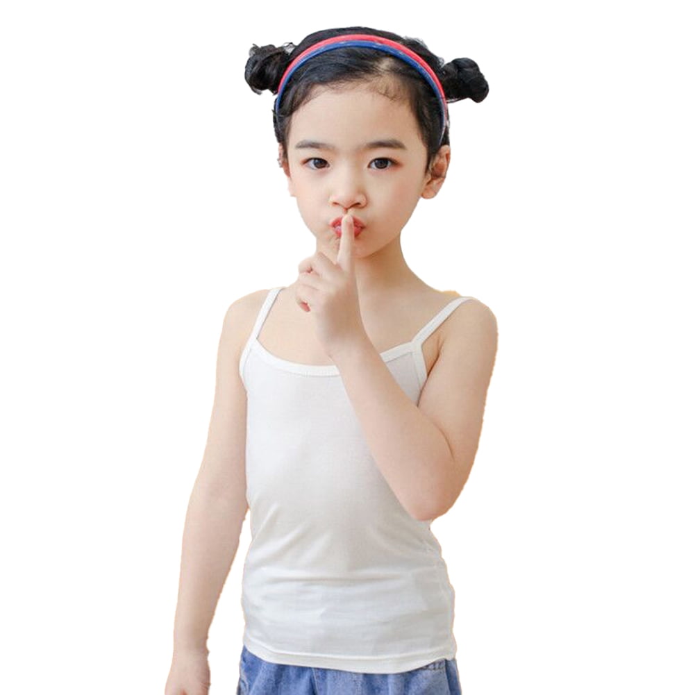AJZIOJIRO Baby Toddler Girls Sleeveless Cartoon T-Shirt Kids Crew Neck ...