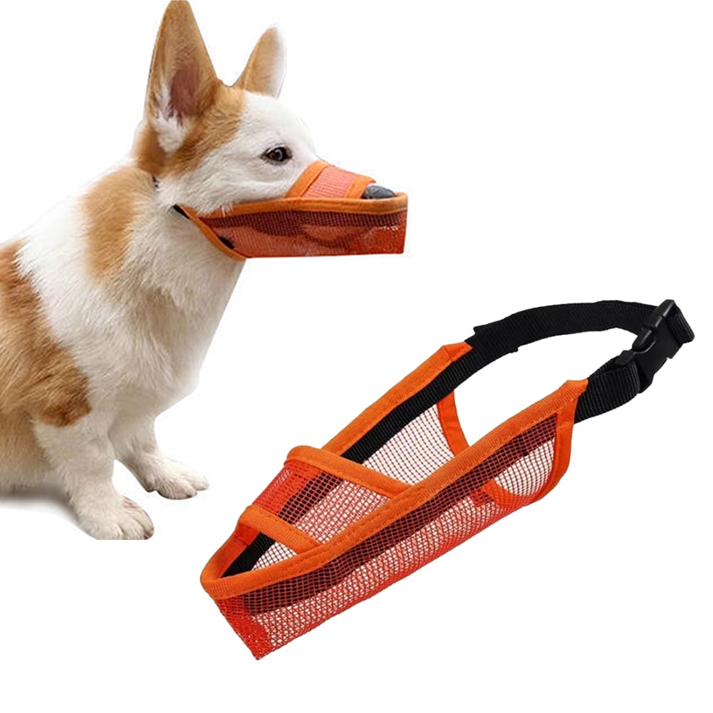 AJZIOJIRO Dog Muzzle,Breathable Cozy Pet Muzzle for Large Medium Breed ...