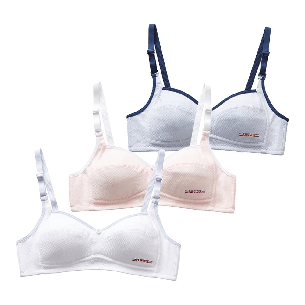 AJZIOJIRO Girls Sports Bras Adjustable Shoulder Strap Underwear for ...