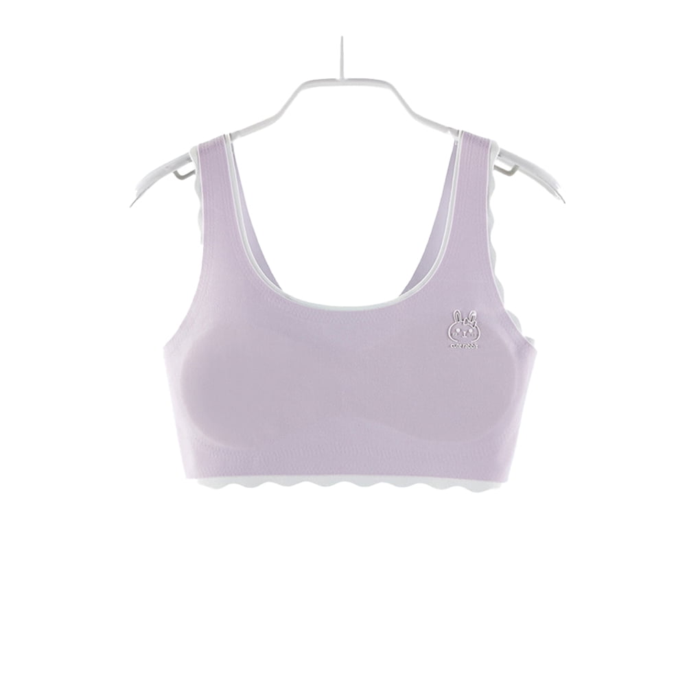 AJZIOJIRO Kids Girls Sport Crop Cami Bras for Teens & Training Girls ...