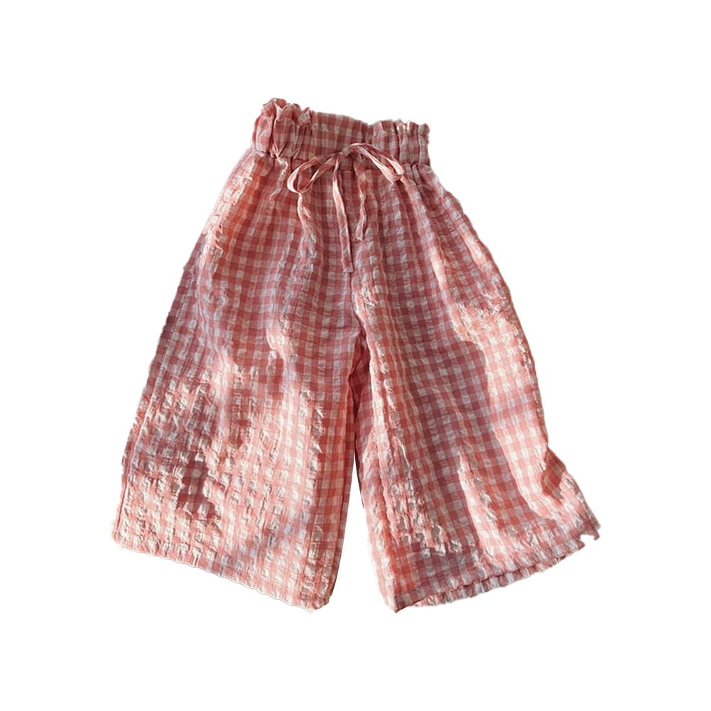 AJZIOJIRO Kids Girls Spring Summer Pants Trousers 2-11Y Baby Toddler ...