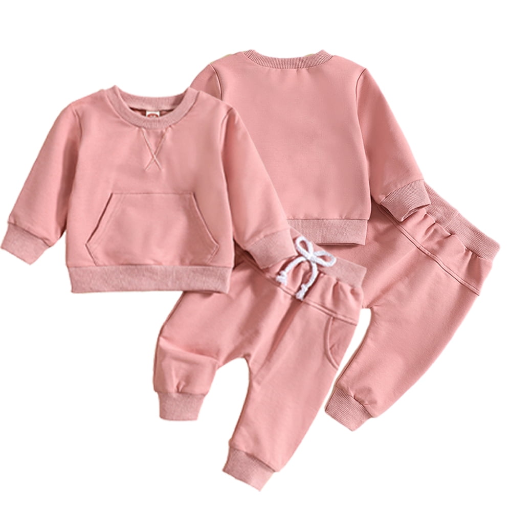 AJZIOJIRO Toddle Baby Sweatshirt Tracksuit 2Pcs Set for Boys Girls ...