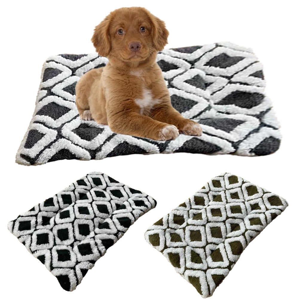 AJZIOJIRO Winter Throw Pee Proof Couch Cover Mat Fleece Dog Cat Bed ...
