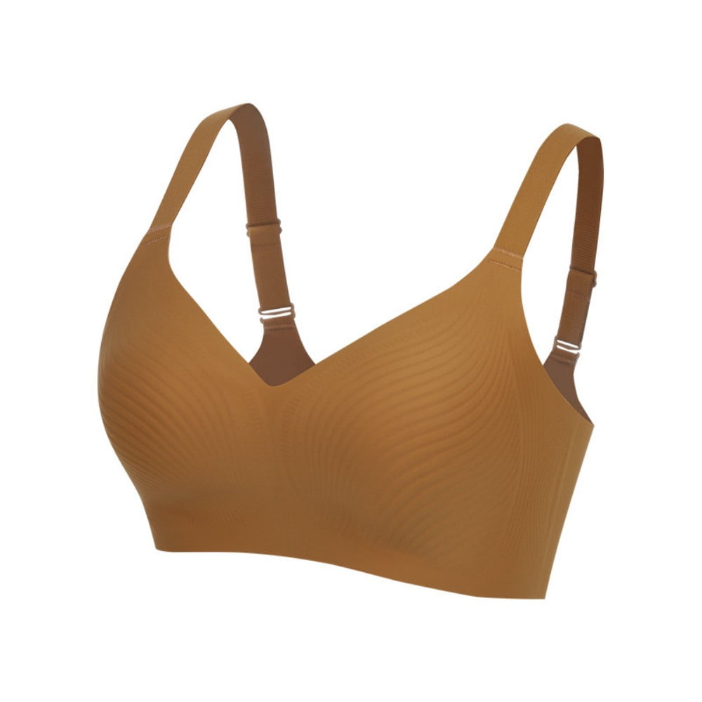 AJZIOJIRO Womens V Neck Padded Sports Bra Workout Fitness Front Cross ...