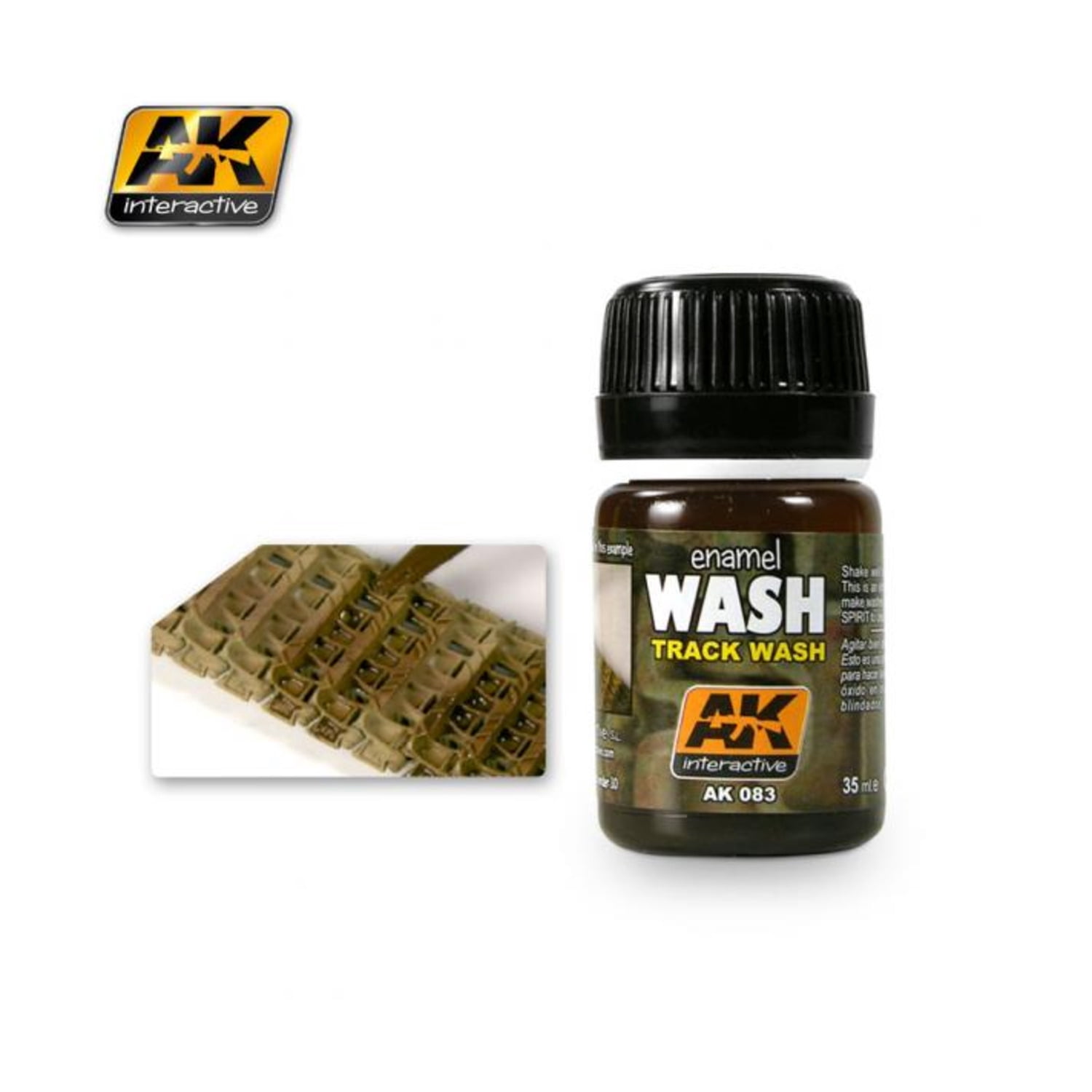 AK Interactive Enamel Wash Track Wash AK 083 - Walmart.com
