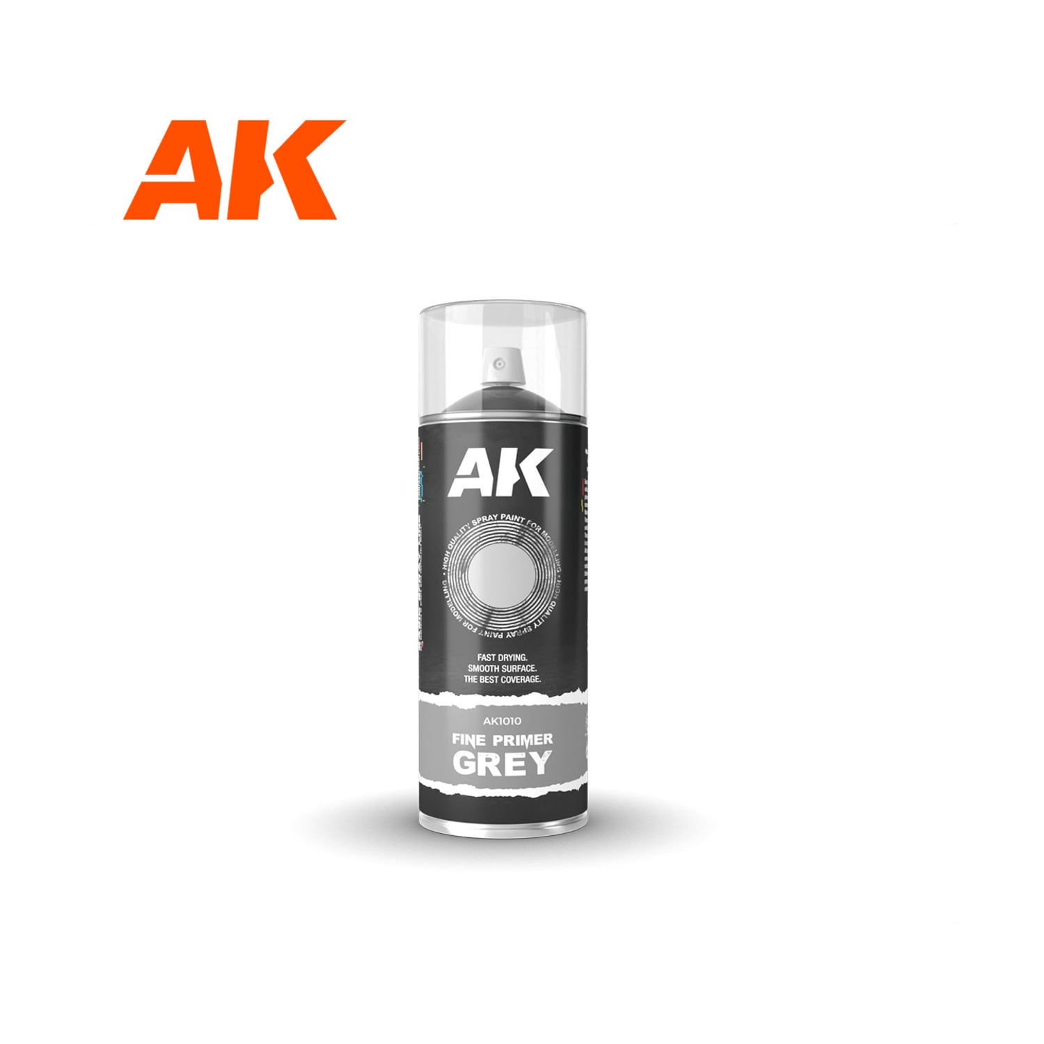AK-Interactive Fine Grey Primer Spray (400ml) New - Walmart.com