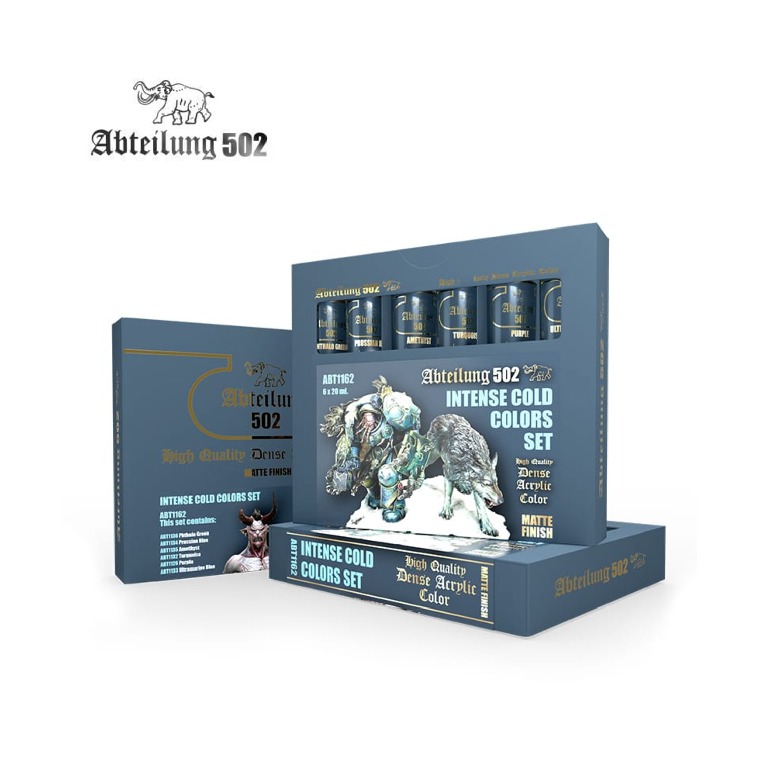 AK-Interactive Intense Cold Colors Set New - Walmart.com