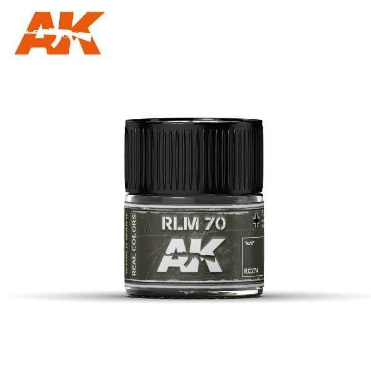 AK Interactive Real Color RLM 70 10ML Acrylic Hobby Paint Bottle ...