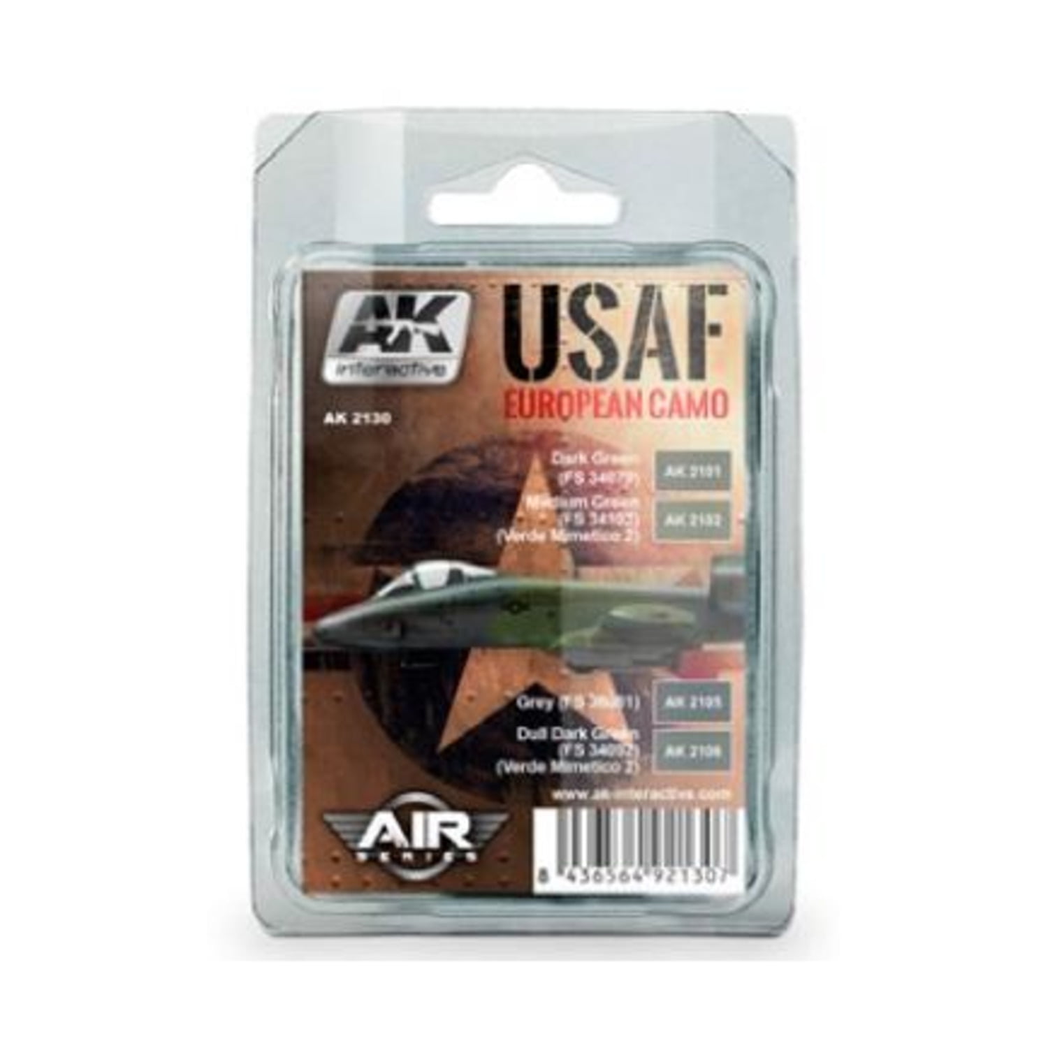 AK-Interactive USAF European Camo Air Series Set New - Walmart.com