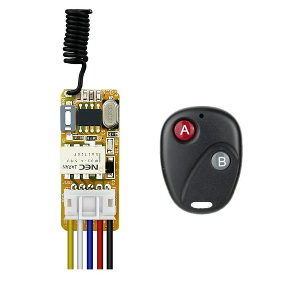 AK LED 08A 12V Mini Relays Remote Control Switches Module Learning ...