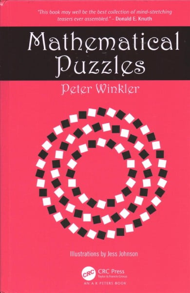 Pre-Owned AK Peters/CRC Recreational Mathematics Mathematical Puzzles ...