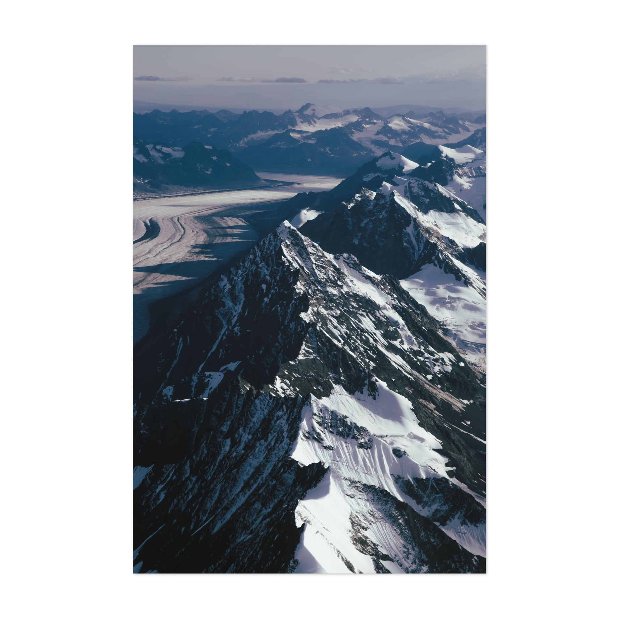 AK Range - Denali Park Alaska Photography Unframed Wall Art Print 5 x 7 inches - Walmart.com
