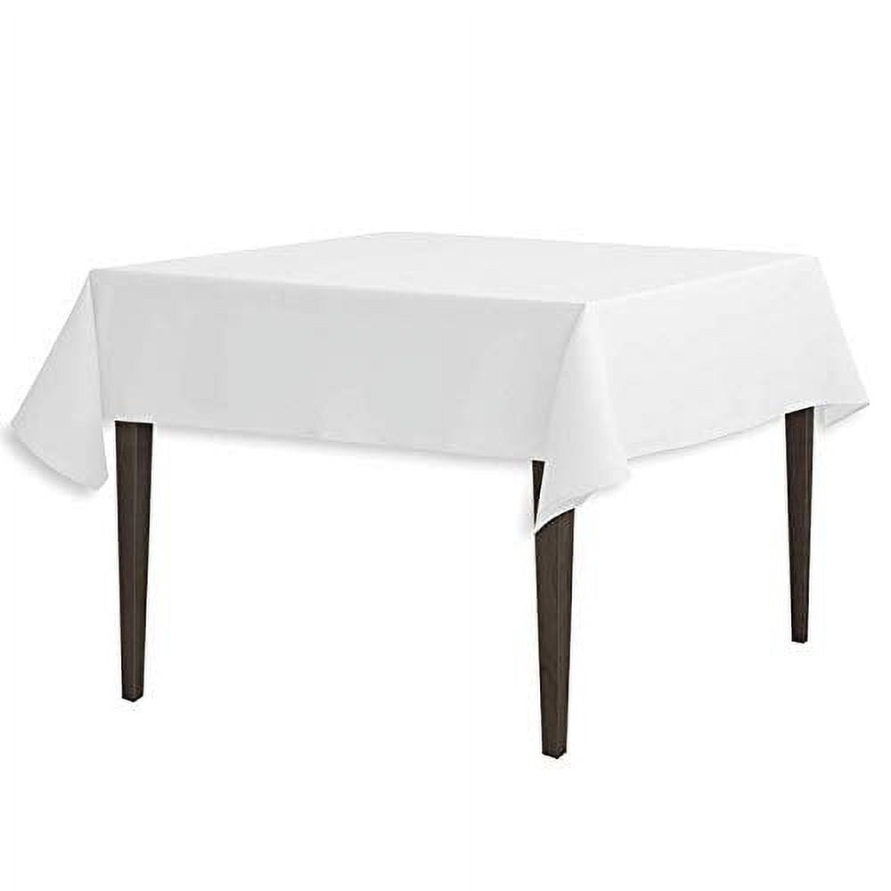 AK TRADING CO. 54" x 54" Polyester Square Tablecloth - Perfect for Any ...