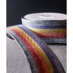 AK-Trading Polyester Blend Burlap Webbing Ribbon with Stitching, 1.5 ...