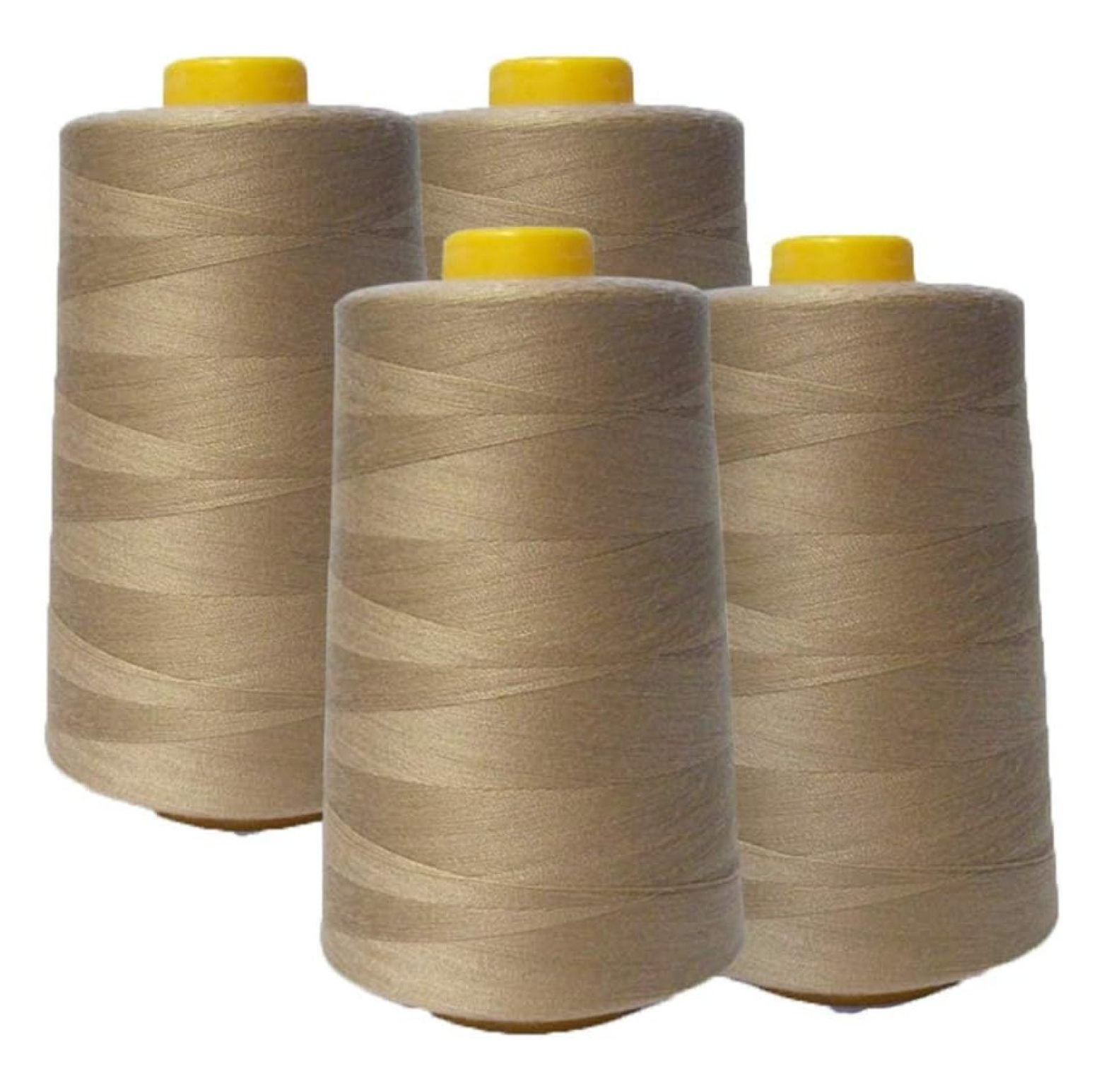 AK Trading 4-Pack All Purpose Sewing Thread Cones (6000 Yards Each) of ...