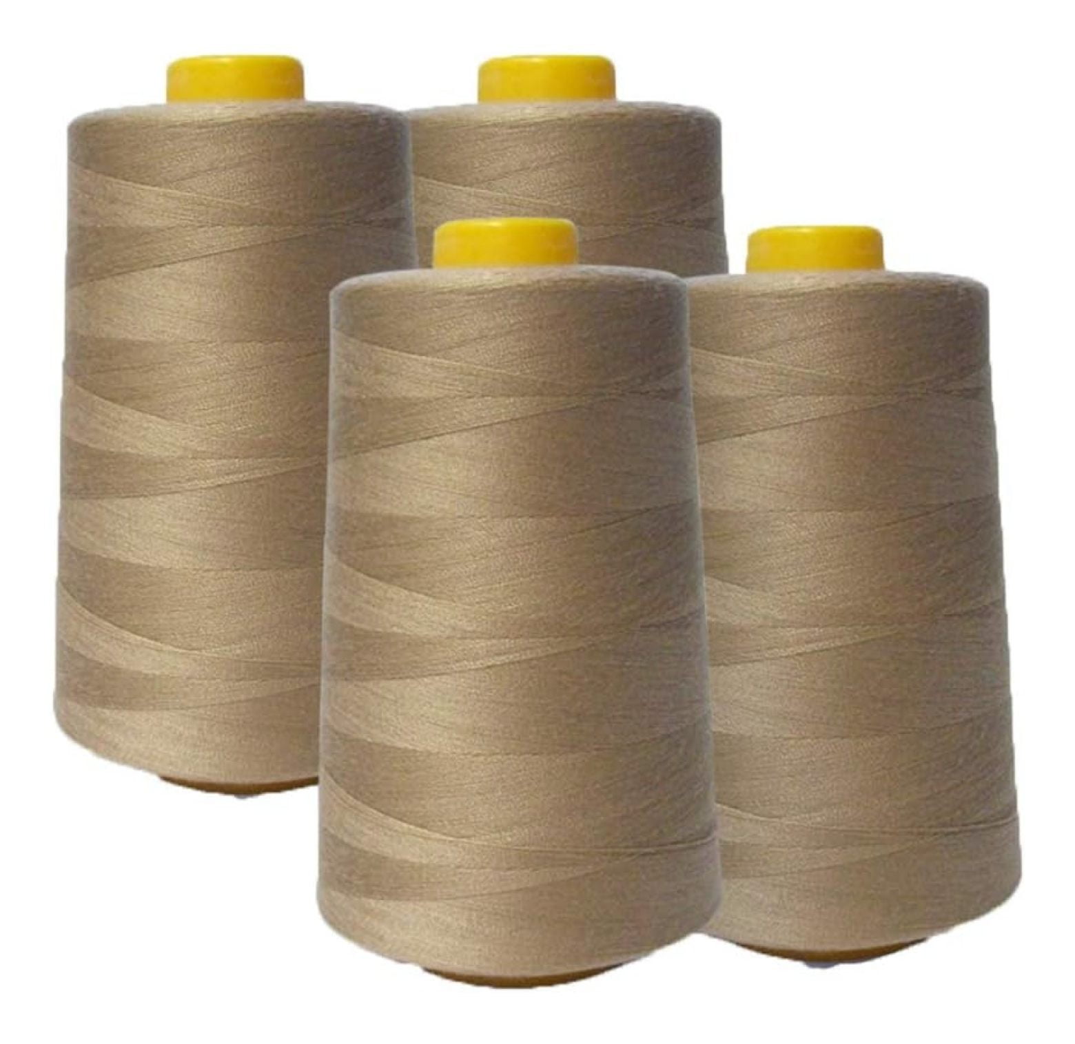 AK Trading 4-Pack All Purpose Sewing Thread Cones (6000 Yards Each) of ...