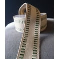 AK-Trading Polyester Blend Burlap Webbing Ribbon with Stitching, 1.5 ...