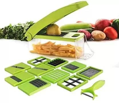 AK Ultimate 12 in 1 MultiPurpose Vegetable and Fruit Chopper Fruit ...