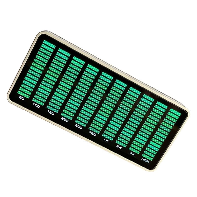 AK1016 LED Indicator Sound Music Spectrum VU Meter Stereo Amplifier ...