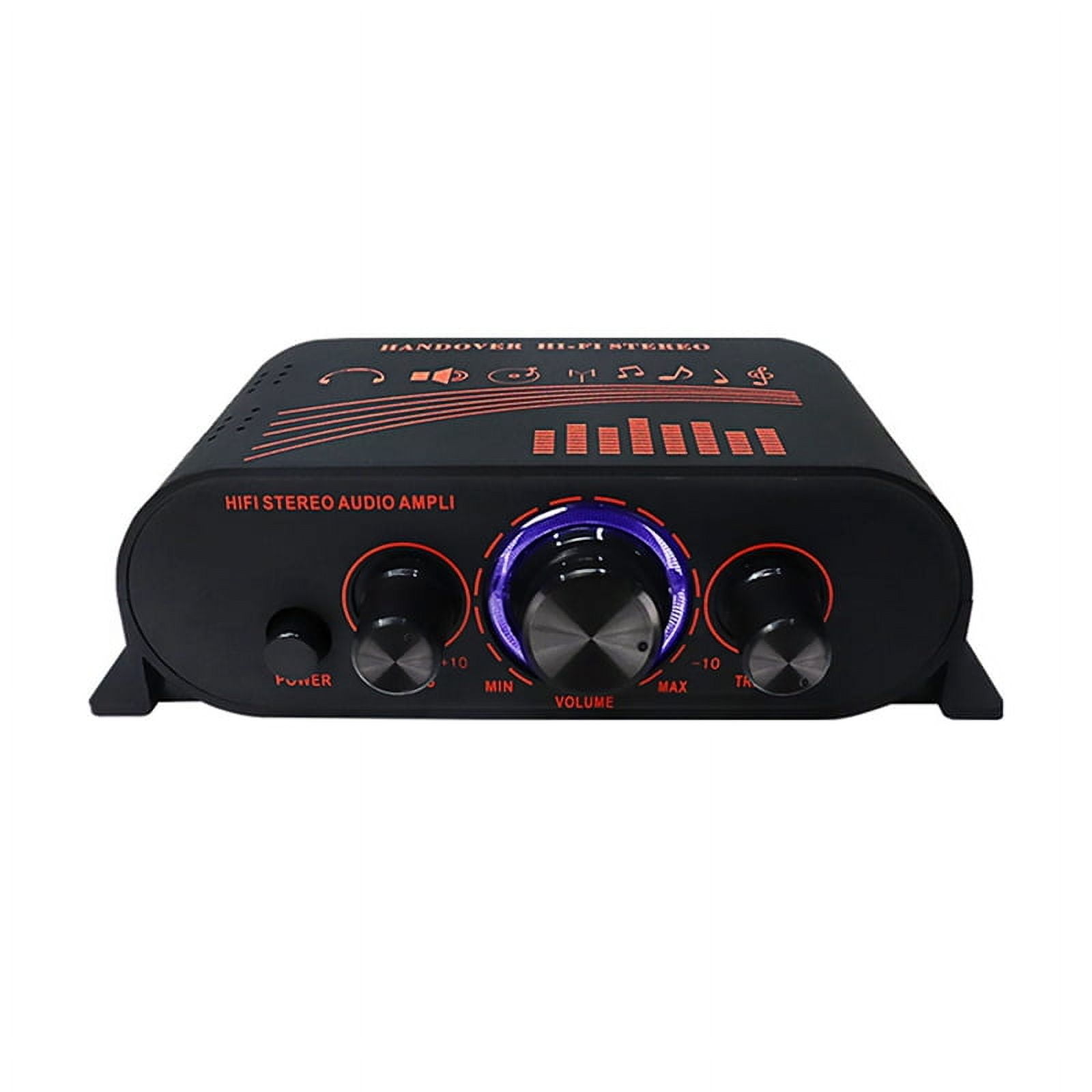 AK170 Compact Size Audio Power Amplifier Portable Sound for Car and ...