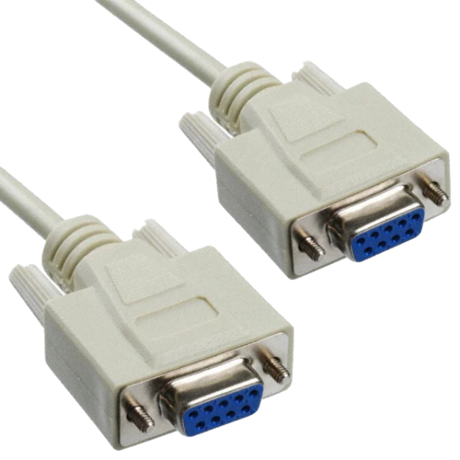 AK231-2-R Cable 2M 9POS SHLD DB9F-DB9F Connector - Walmart.com