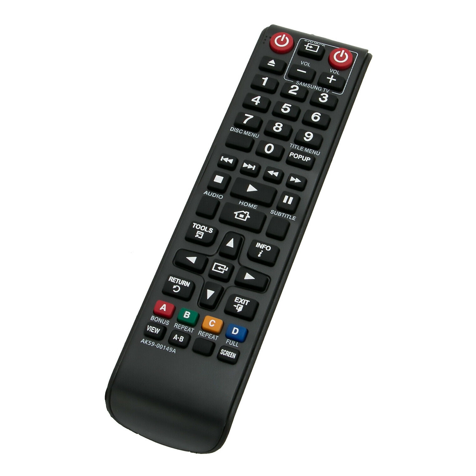 AK59-00149A Replace Remote for Samsung Blu-Ray Player BD-JM51 BD-J5100 ...
