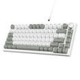 AK820 75% ANSI Layout Mechanical Keyboard with CNC Knob Control,82Keys ...