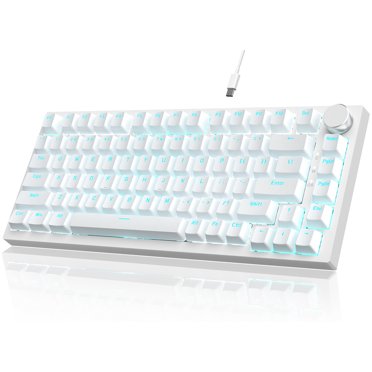 Sceptre SK-604 104 Key USB Wired Illuminated Mechanical Gaming Keyboard ...