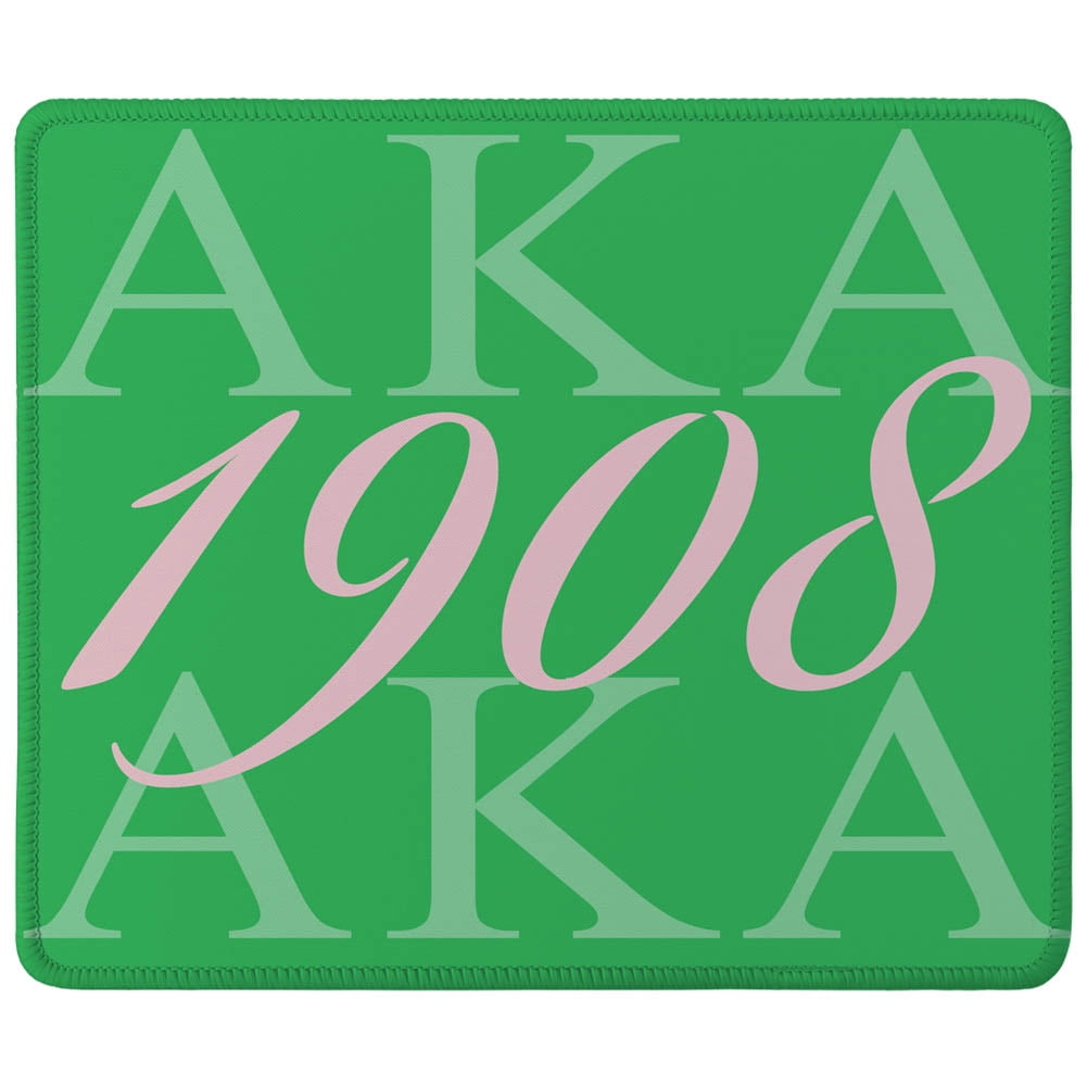 AKA 1908 Mouse Pad Also Known As Abbreviation Hip Hop Style Pink Green ...
