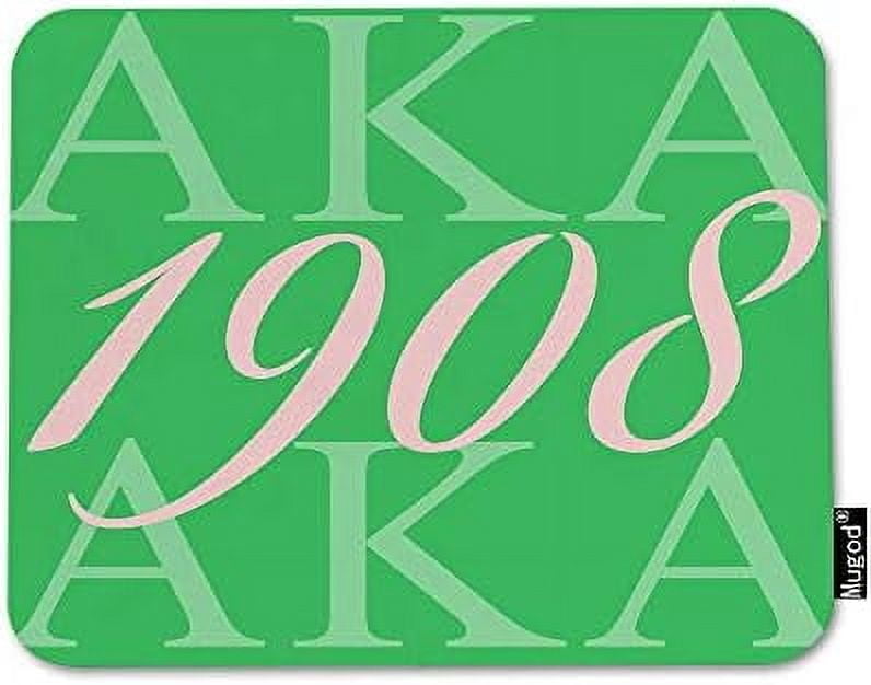 AKA 1908 Mouse Pad Also Known As Abbreviation Hip Hop Style Pink Green ...