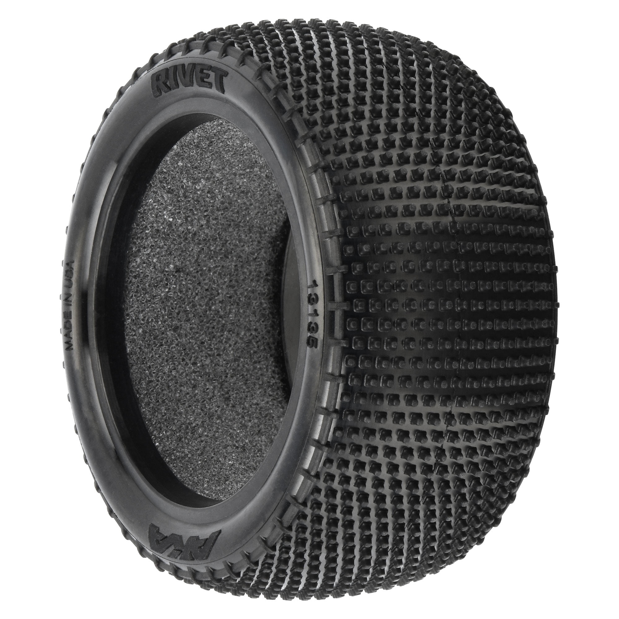 AKA PRODUCTS INC. 1/10 Rivet Soft Carpet Rr Off-Road Buggy Tires 2 ...