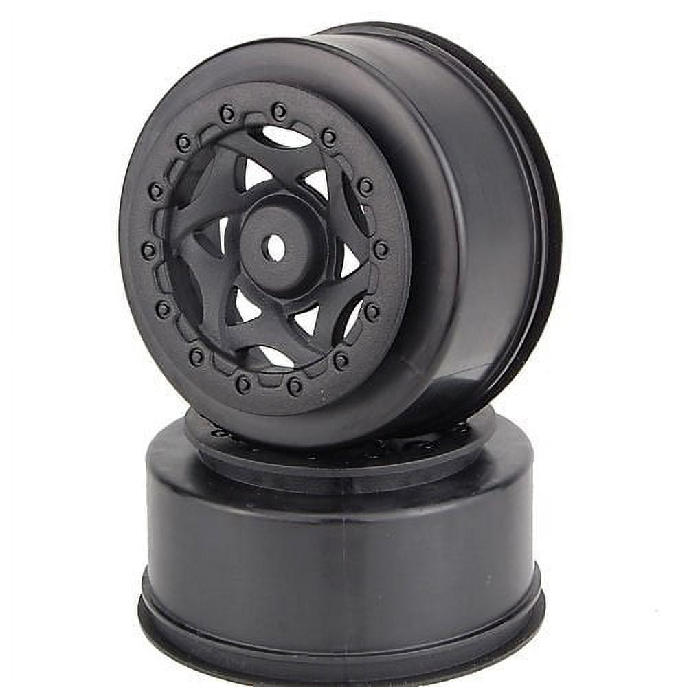 AKA Racing 23006 1/10 Cyclone SC Wheel Black 2 : SCTE4X4/SCT410 ...